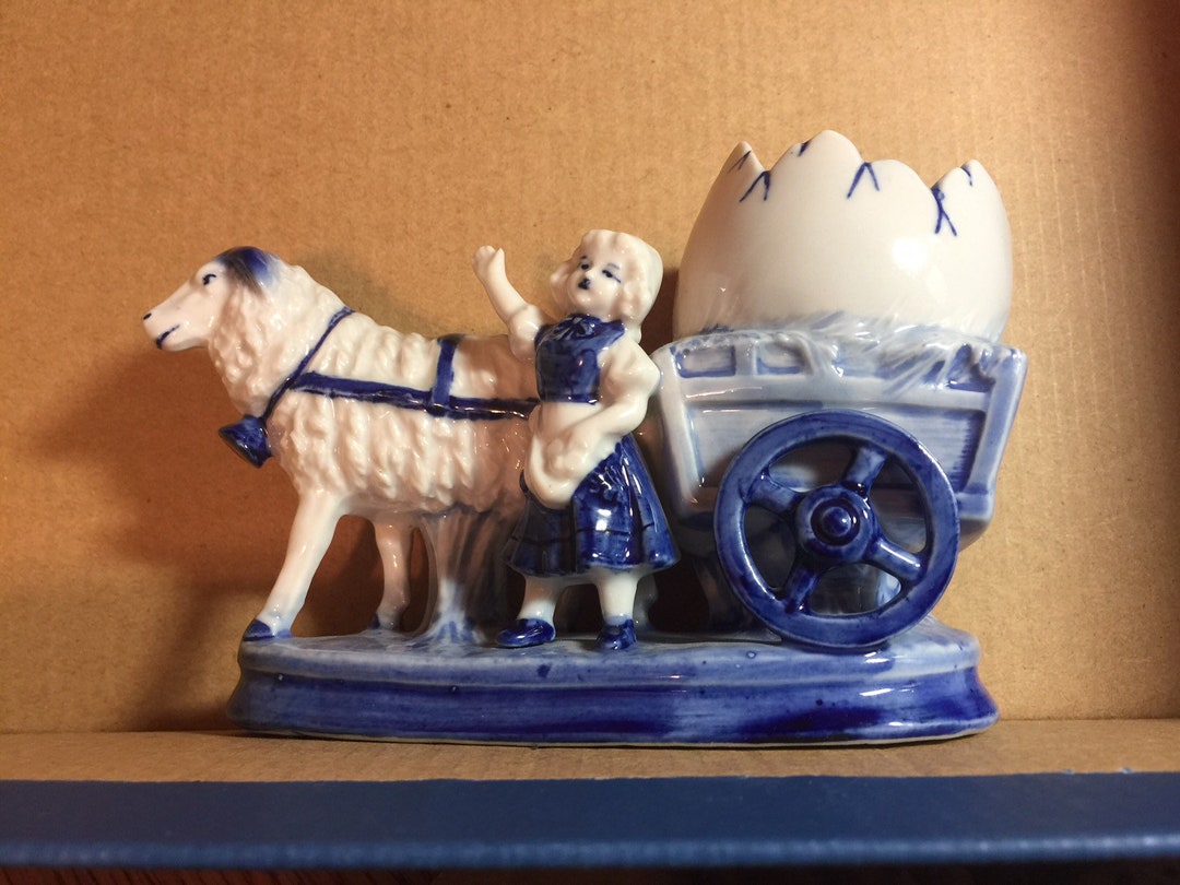 German Delft Rauenstein Thuringia Thuringen Germany Porcelain Figurine ...