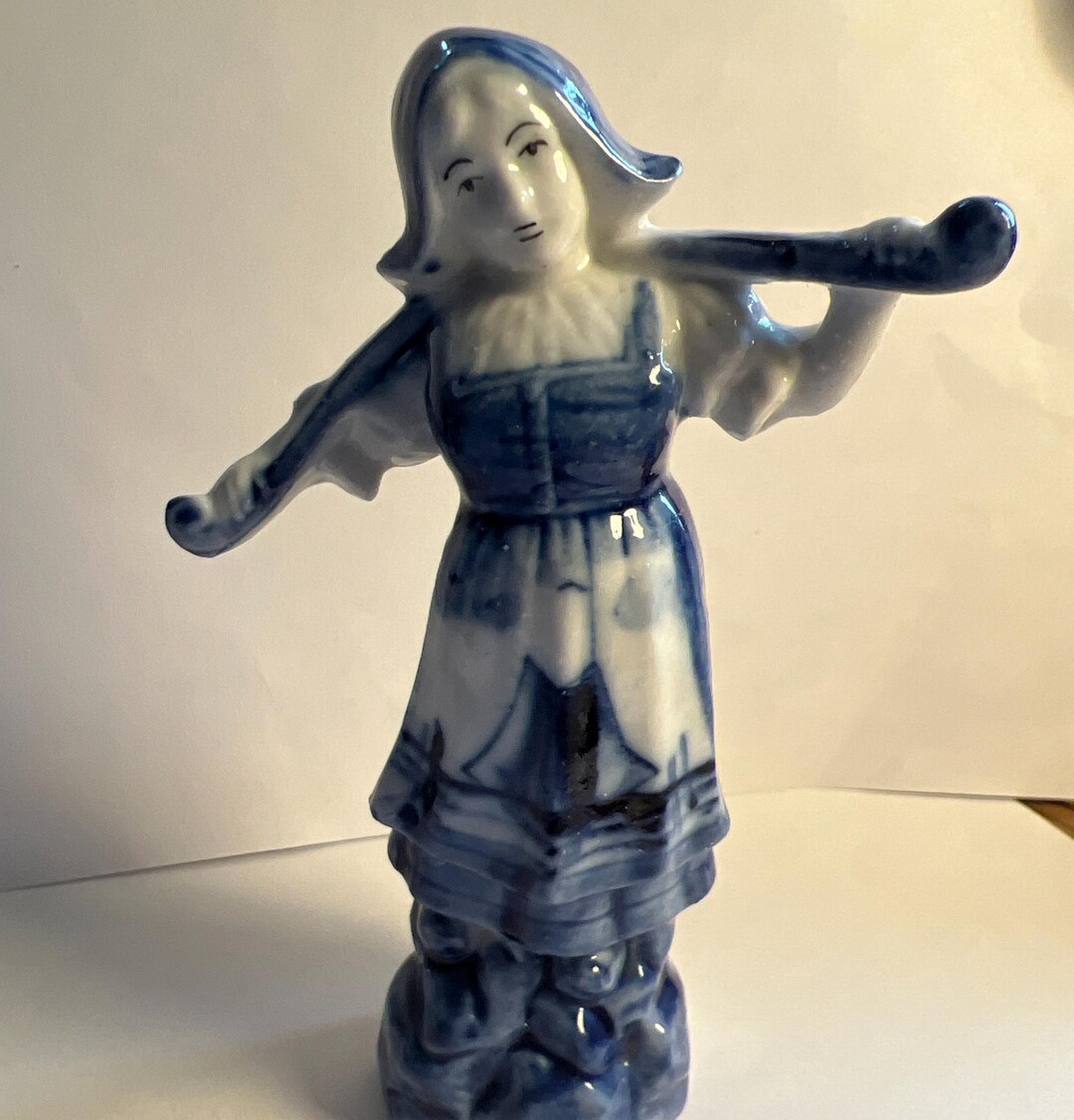 Delft Germany Rauenstein Thuringia Thuringen Little Dutch Girl Figurine ...