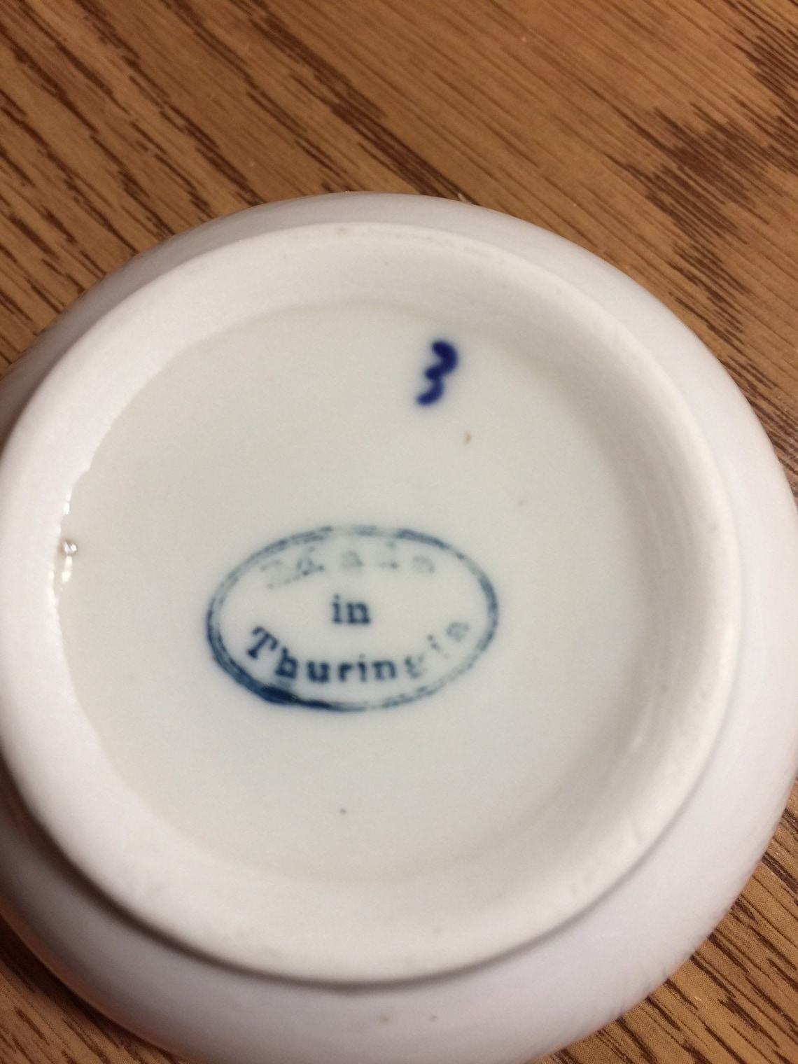 Thuringia Thuringen Porcelain German Germany Delft powder or | Etsy