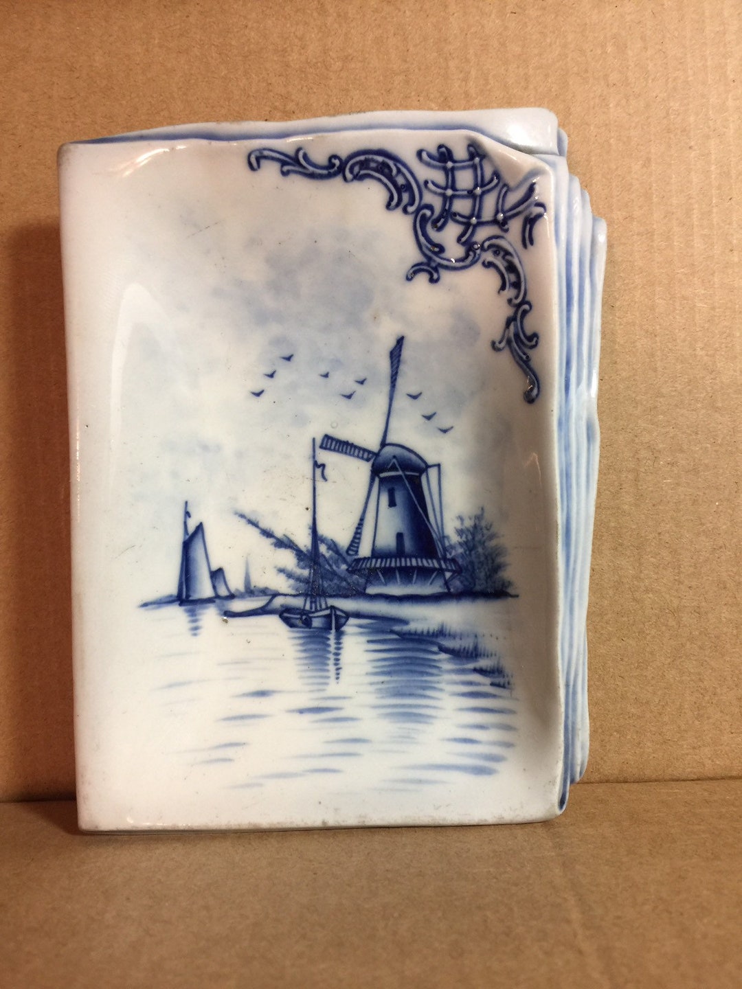 Rauenstein Thuringia Thuringen Delft Swaine-quality Pin Tray Dish ...