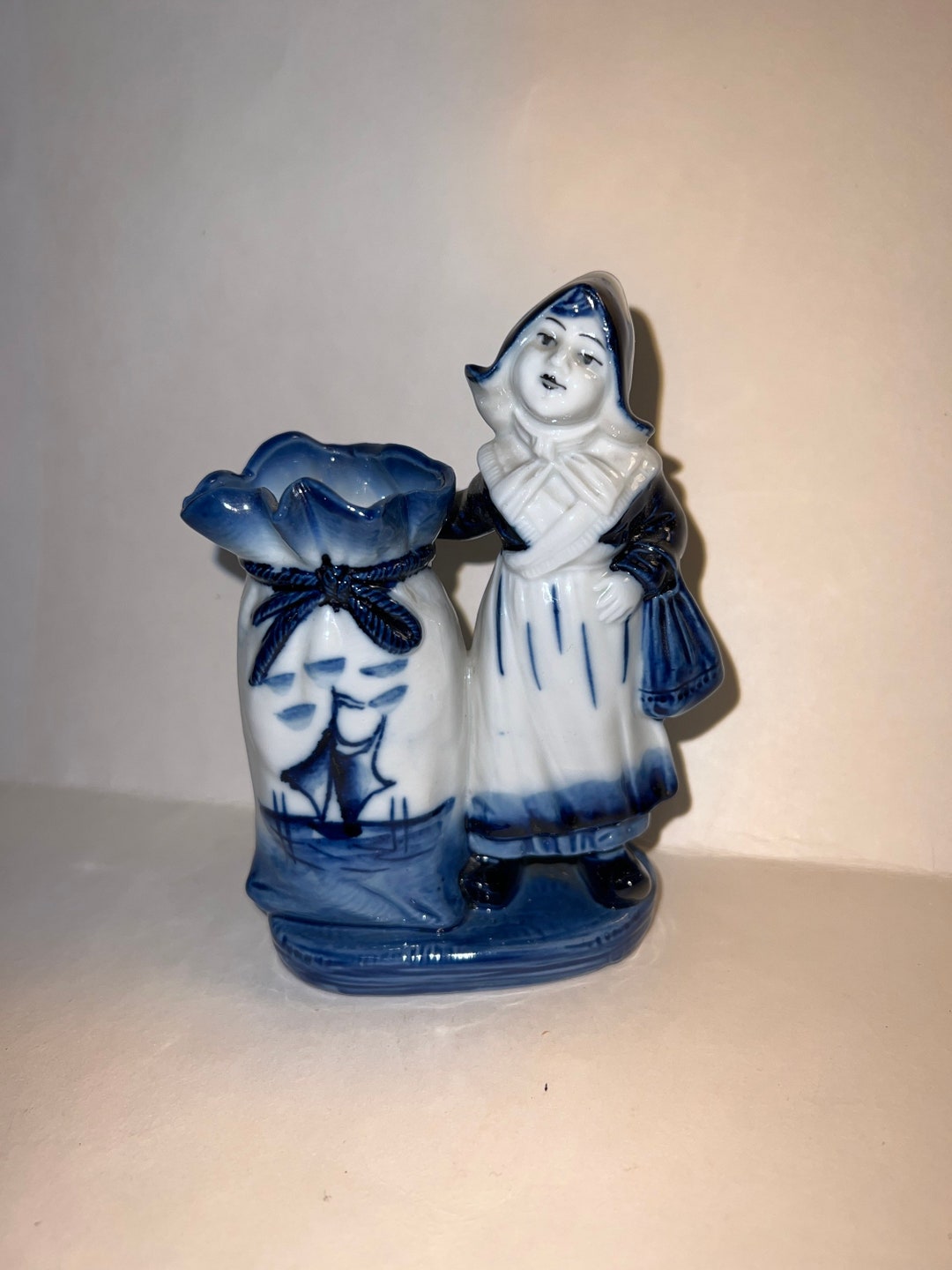 Delft Germany Rauenstein Thuringia Thuringen Little Girl Figurine 5 ...
