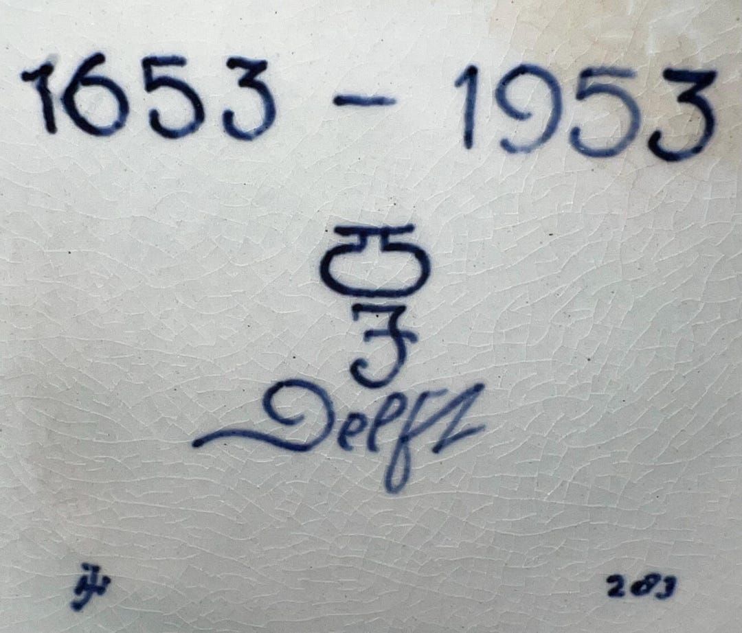 Delft De Porceleyne Fles 300th Anniversary of Continuous Production 11 ...