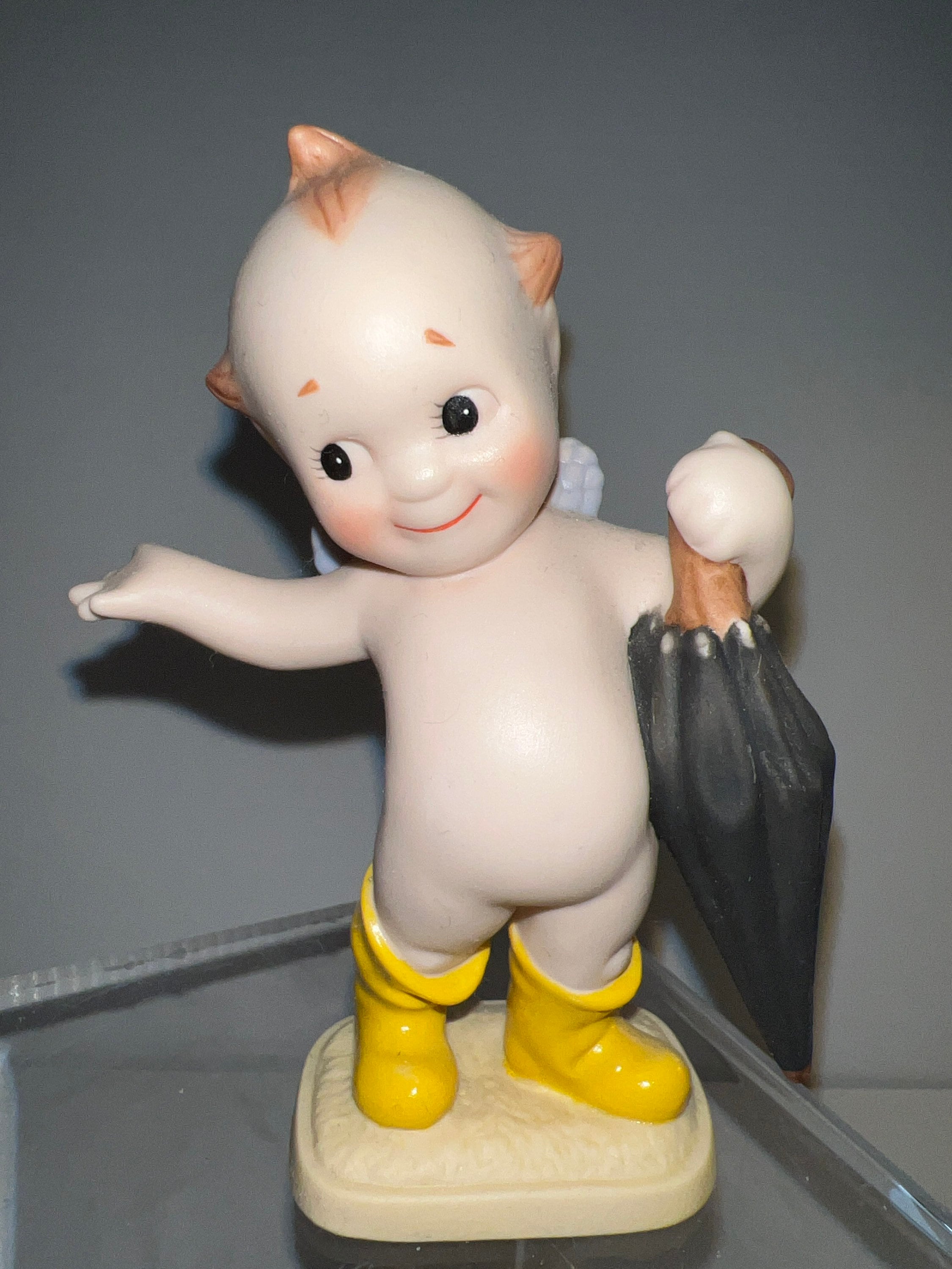 Enesco Kewpie Figurine kewpie With Umbrella Jesco 1990, Perfect - Etsy