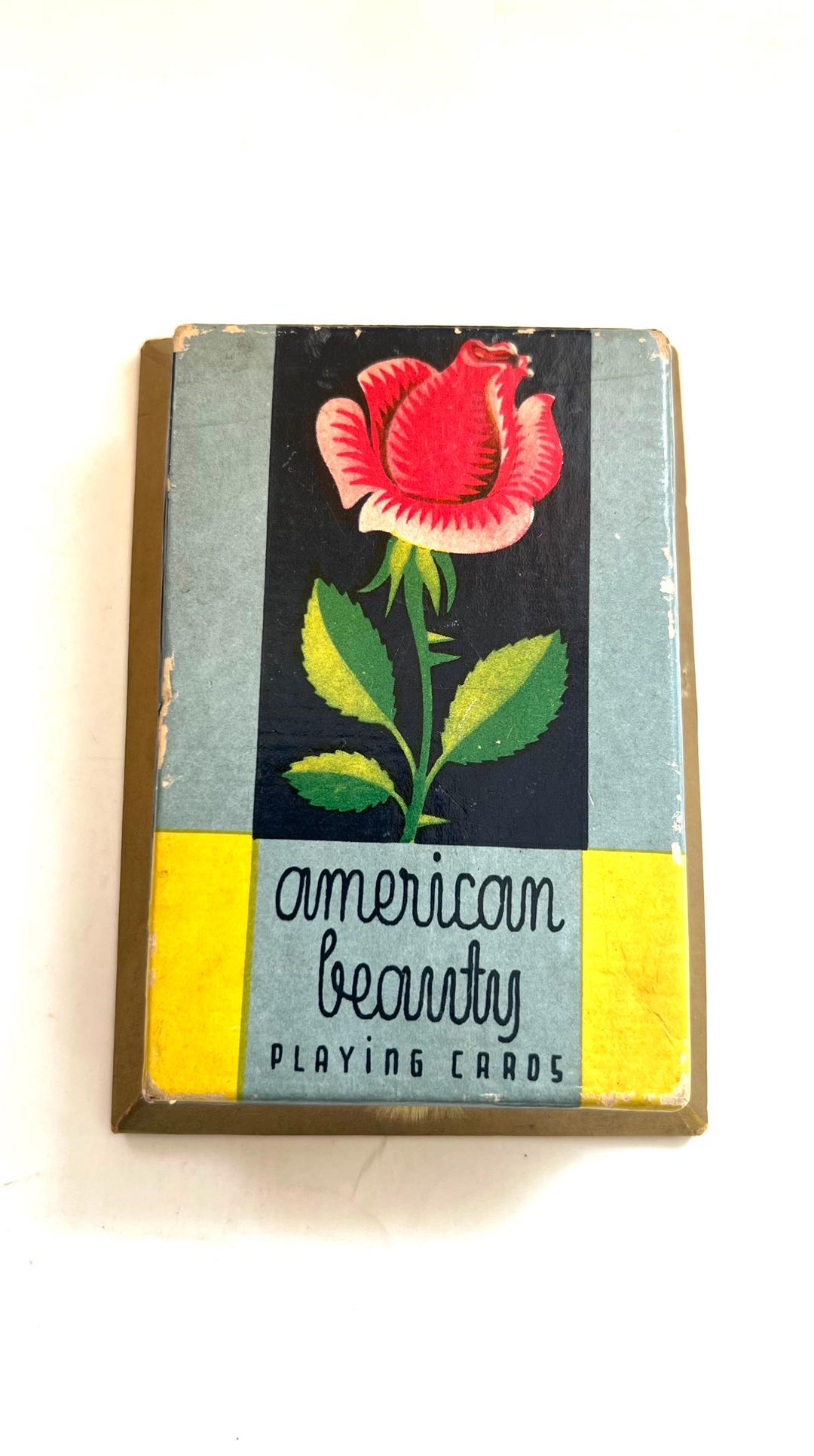 American Beauty Playing Cards Sealed Deck in Original Box by the U S ...