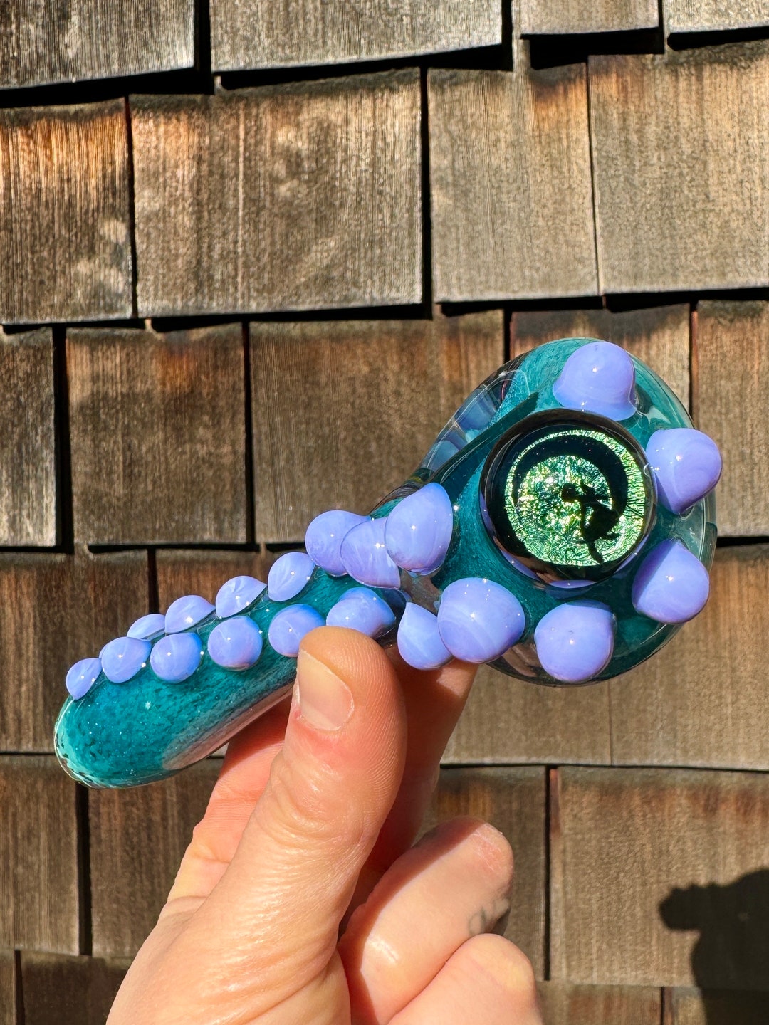 Fairy Pipe, Moon Pipe, Heady Pipe, Glass Pipe, Amber Purple Pipe, Girly ...