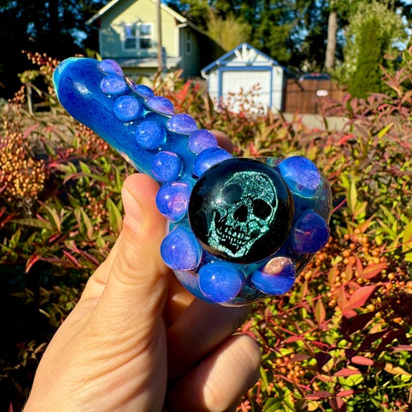 Skull Pipe - Etsy
