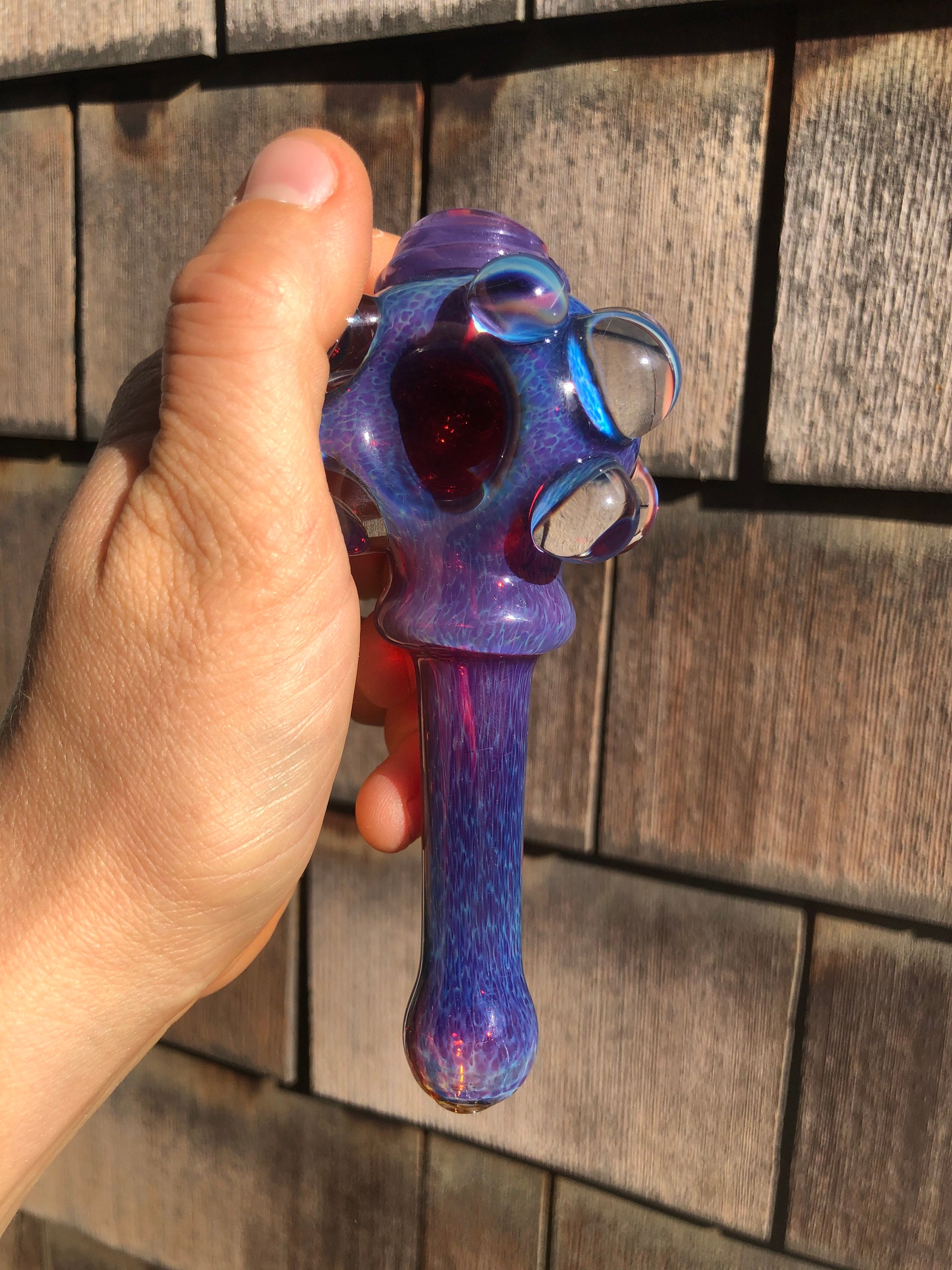 Eyeball pipe Alien pipe heady glass pipe Monster Pipe | Etsy