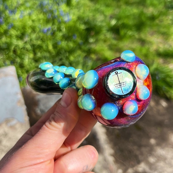 Green Glass Pipe - Etsy