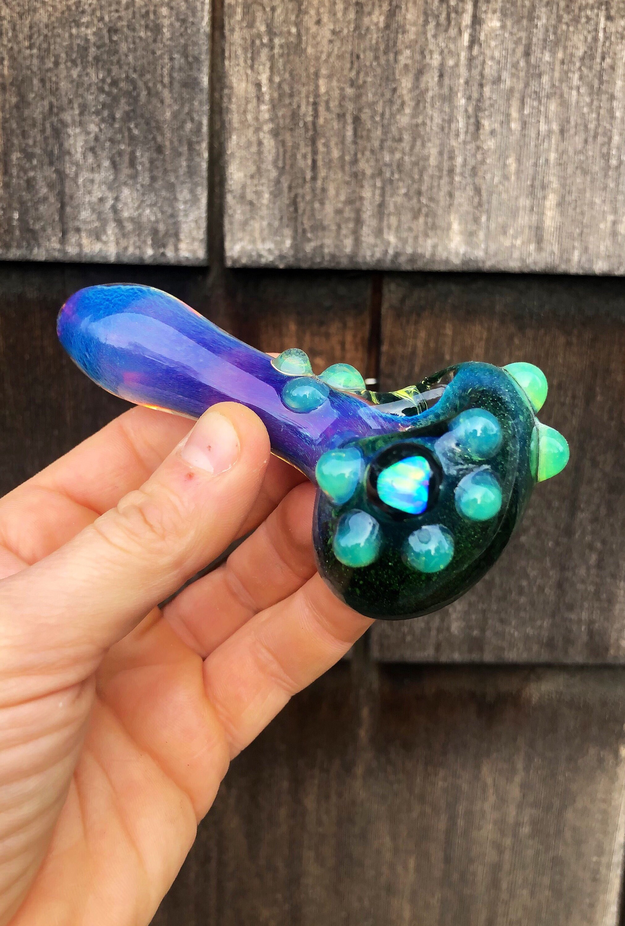 Girly pipe Purple Pipe Sparkly Pipe glass pipe Pink Pipe | Etsy