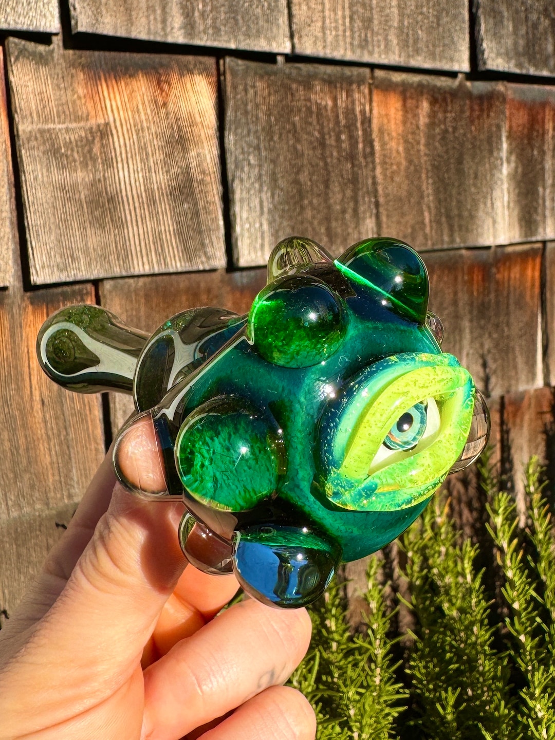 Eyeball Pipe, Alien Pipe, Heady Glass Pipe, Monster Pipe, Green Pipe ...