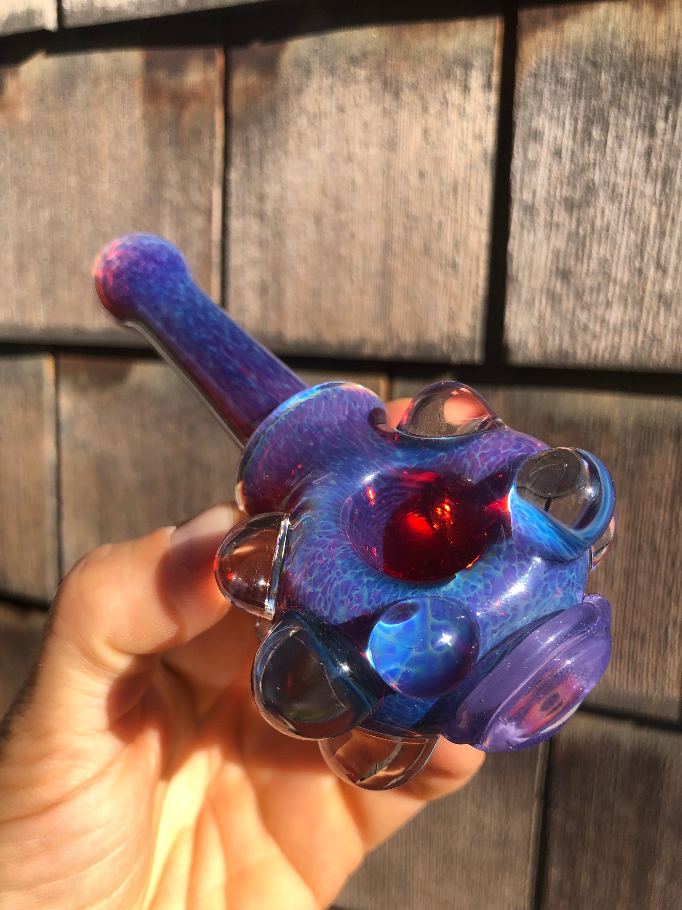 Eyeball pipe Alien pipe heady glass pipe Monster Pipe | Etsy