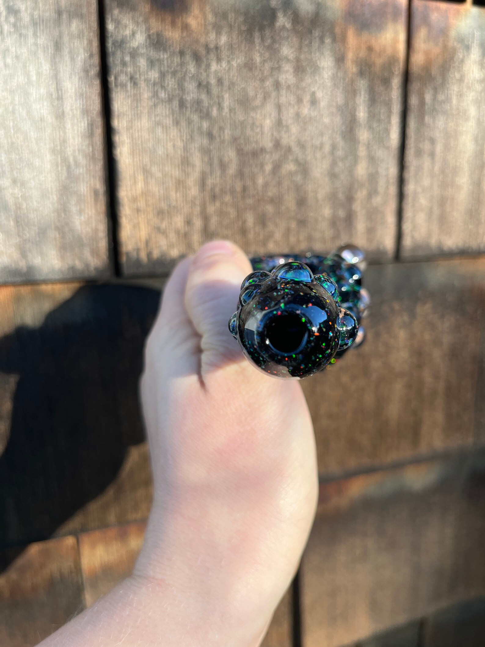 Crushed Opal Pipe Heady Cropal Pipe Sparkly Glass Pipe - Etsy