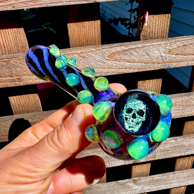 Skull Pipe - Etsy