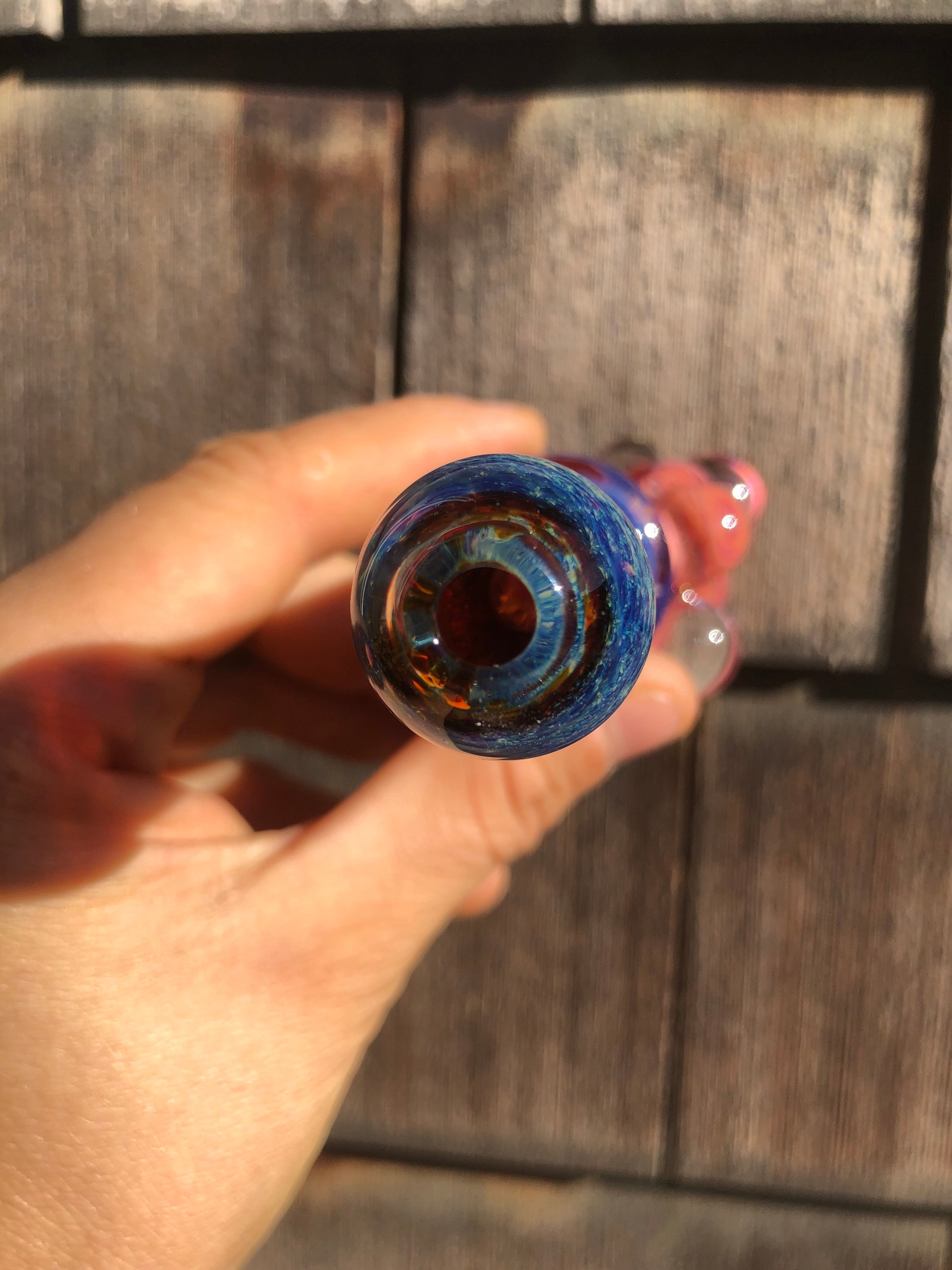 Eyeball pipe Alien pipe heady glass pipe glass smoking | Etsy