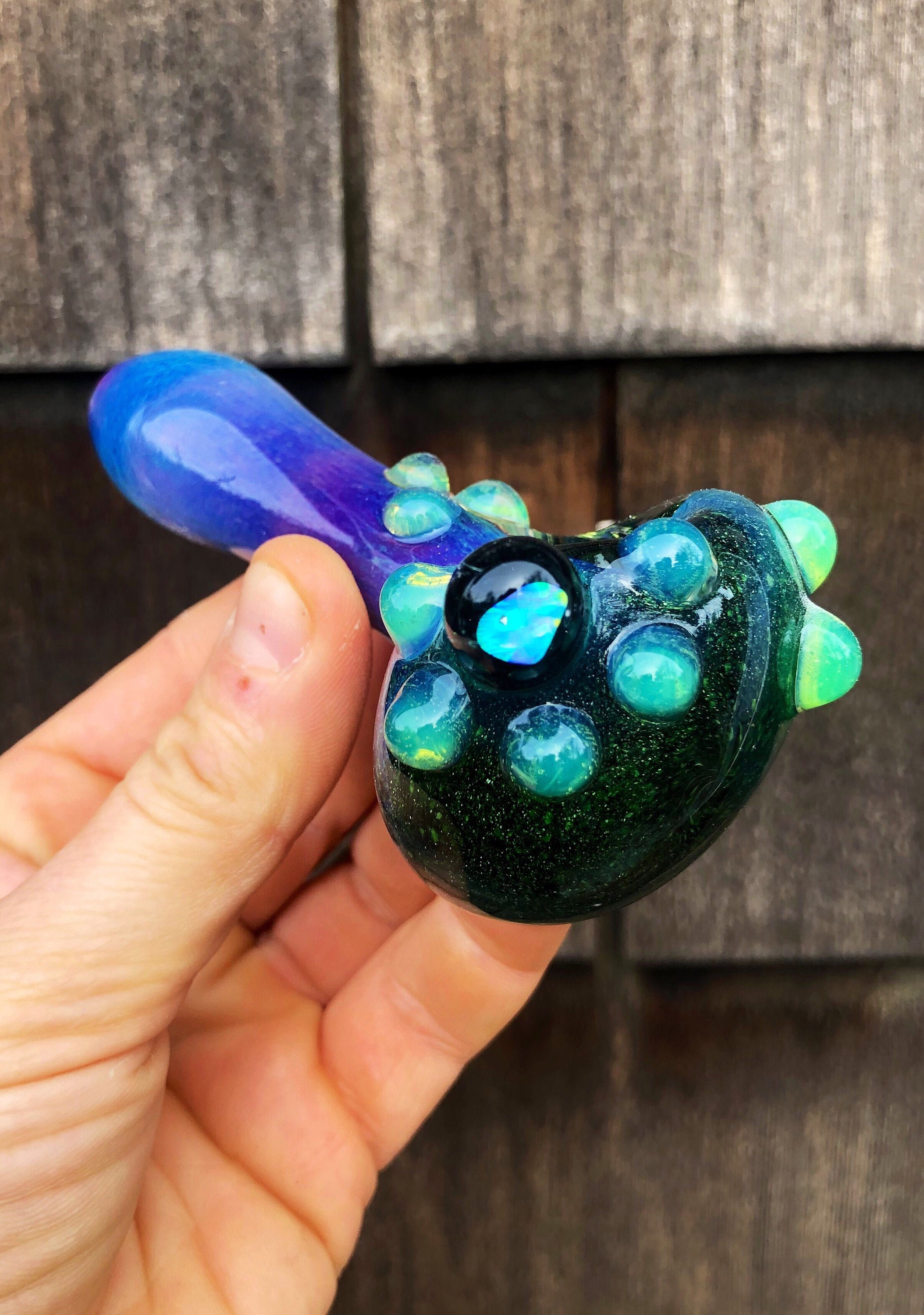 Girly pipe Purple Pipe Sparkly Pipe glass pipe Pink Pipe | Etsy