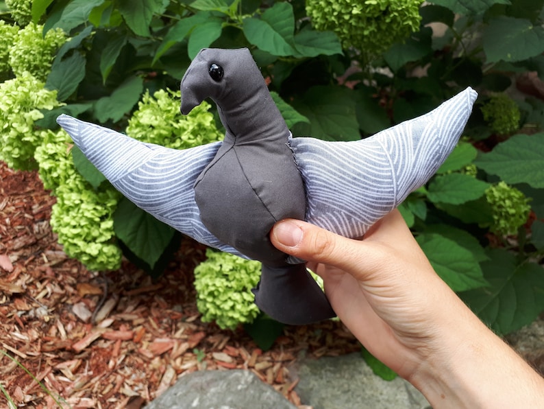 Bird (pigeon) Plushie Sewing Pattern and Instructions - Etsy