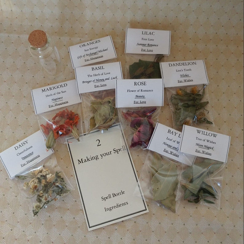 Make your own Spell LOVE Spells for beginners DIY Spell | Etsy