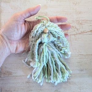 Green Man and Goddess Yarn Dolls - Witch Doll Ornaments - Green Man ...