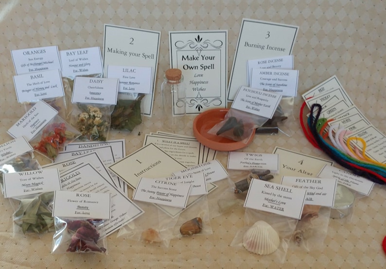 Make Your Own Spell LOVE Spells for Beginners DIY Spell - Etsy