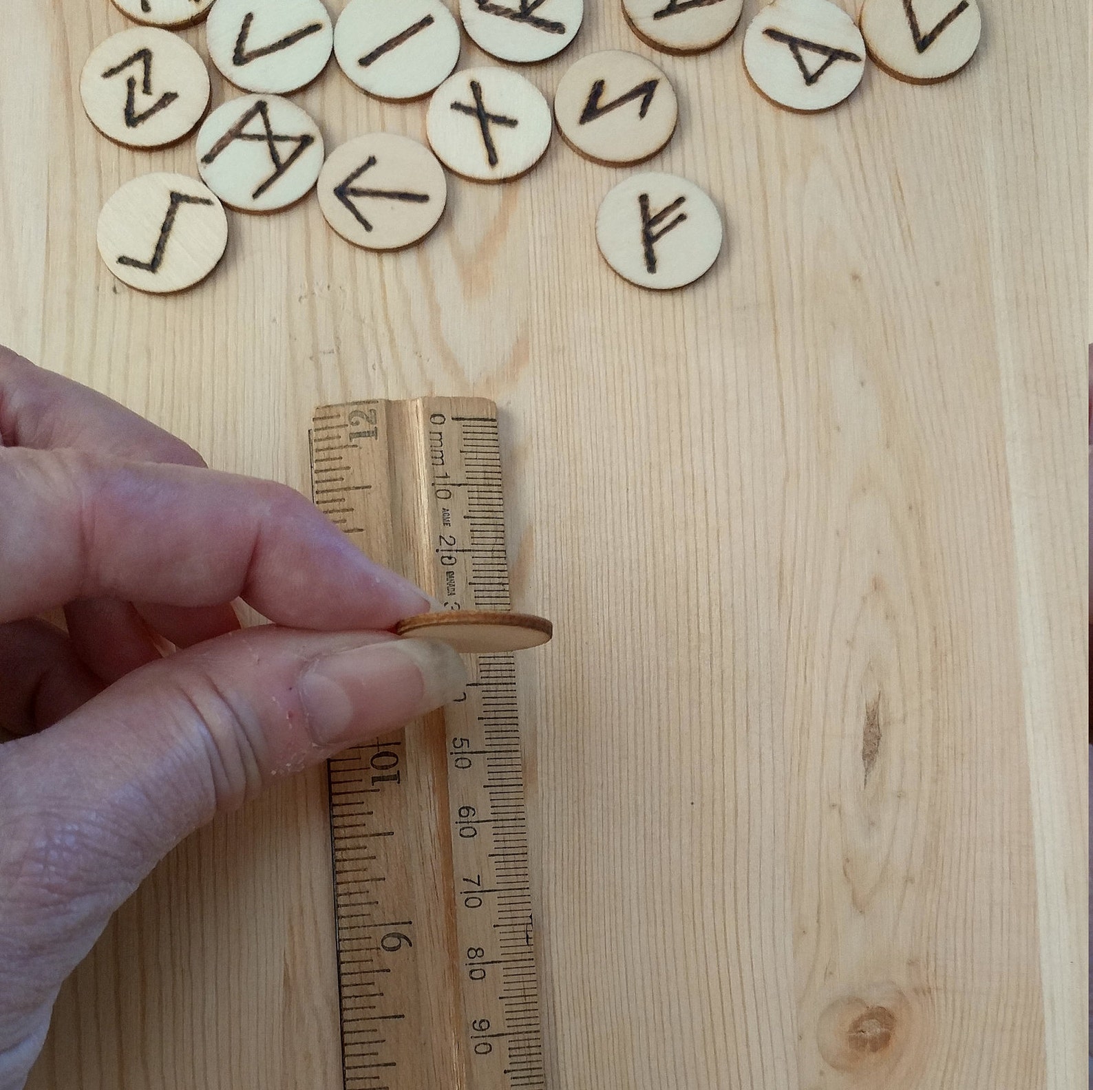 Wood Runes RUNE STUDY Cards Rune Information Cards Rune | Etsy