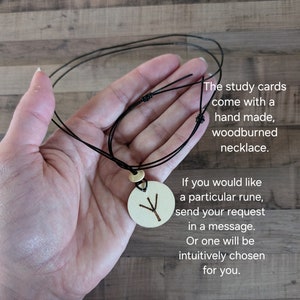 RUNE STUDY Cards - Rune Information Cards - Rune Beginners - Learning ...