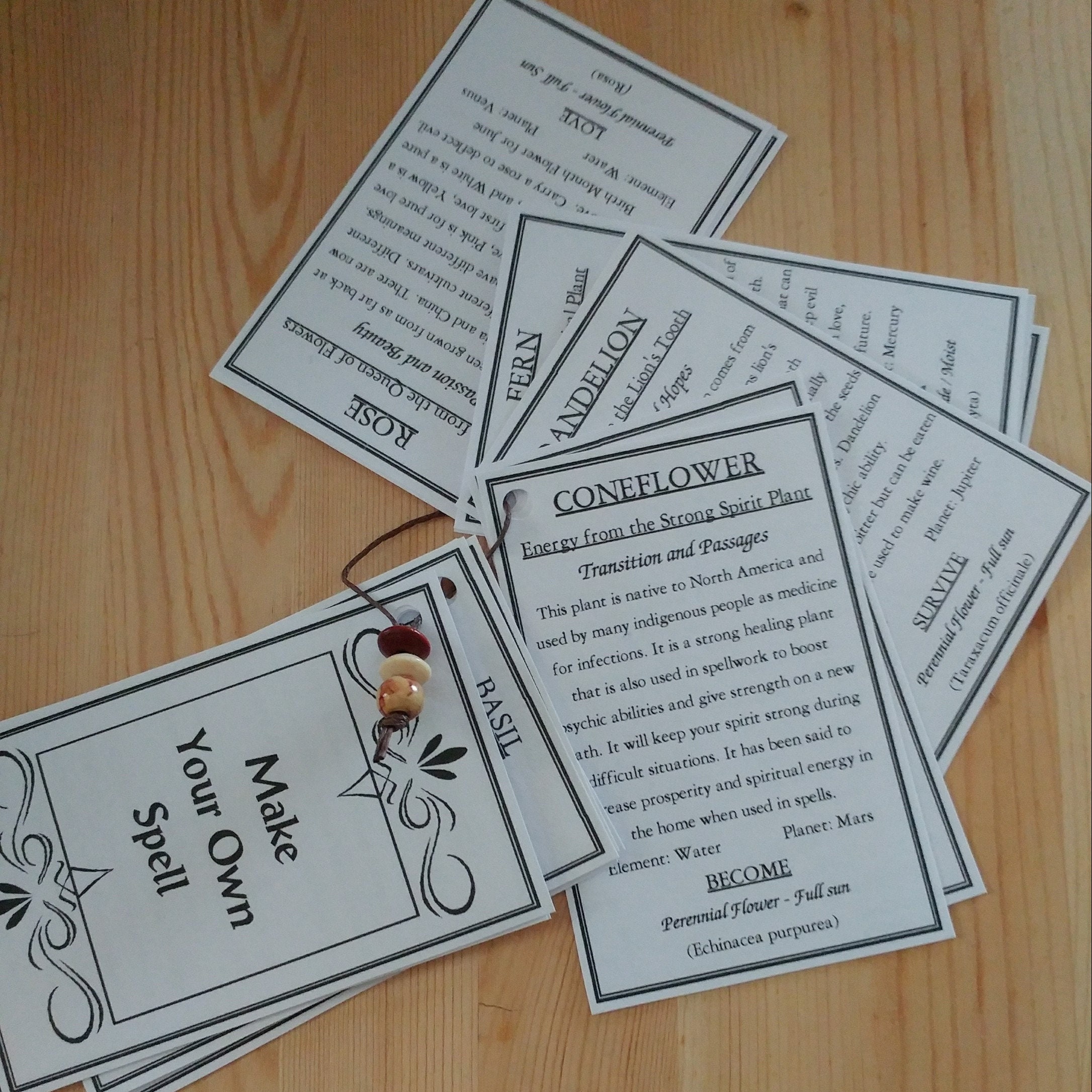 Make Your Own Spell - Witch Starter Kit - Kitchen Witch - DIY Spell Kit ...