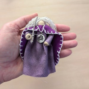 LIBRA Zodiac Witch Doll - Libra Horoscope Info Cards - Sunsign Libra ...