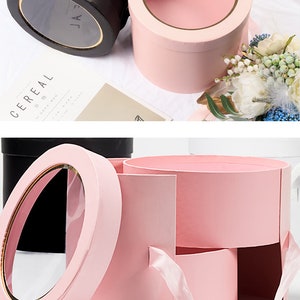 Modern Round Floral or Dessert Box 2 Tier for Luxury Style - Etsy