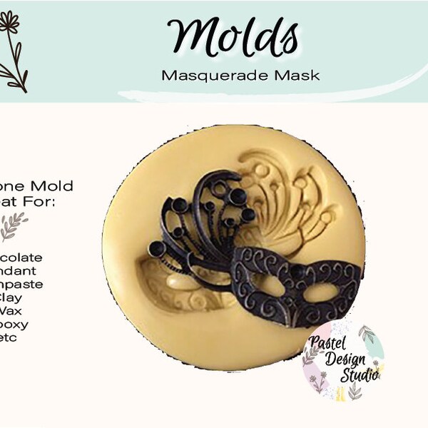 Silicone Masquerade Mask Mold - Etsy
