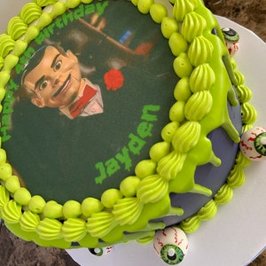 Custom Round Edible Image for Birthday Cake// Sugar Edible Image ...