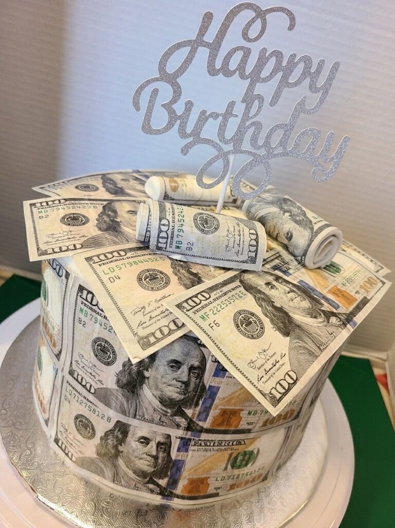Money Digital Download// 100 Dollar Bill// Instant Download// Cookie ...