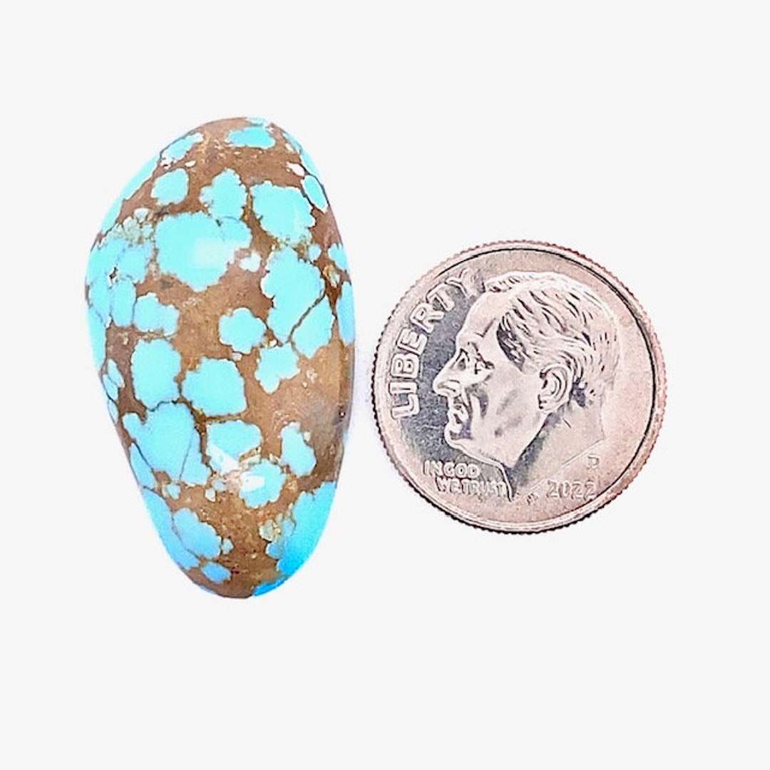 Number 8 Mine Turquoise Cabochon - Etsy