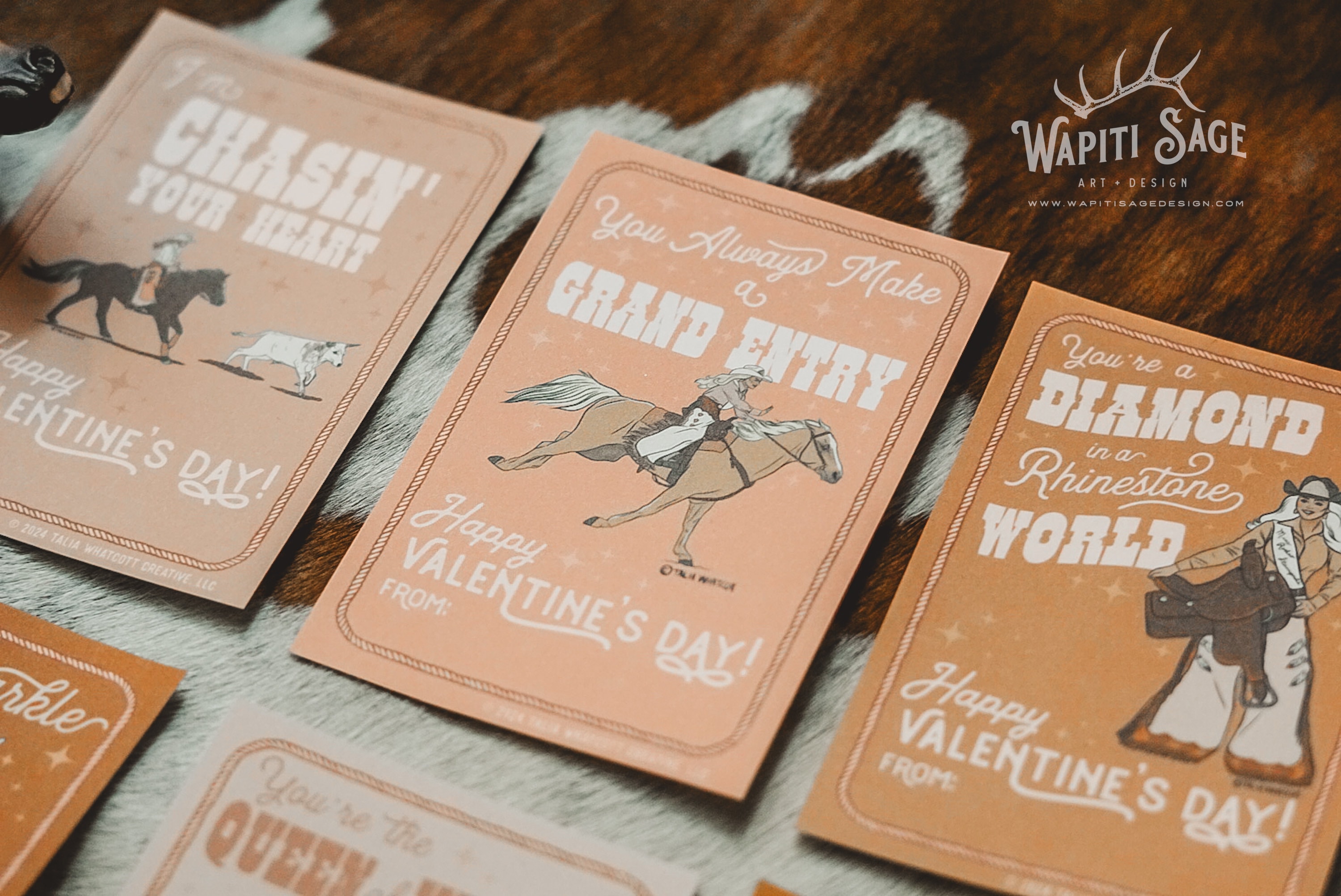 Rodeo Queen Valentine Cards Cowgirl DIY Printable Valentine Cowkid Pink ...