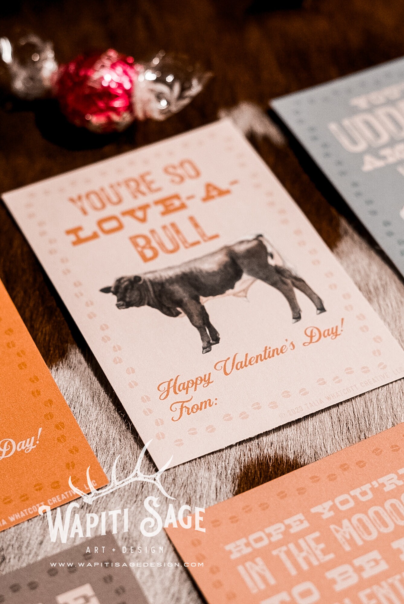 Beef Cows Cattle Valentine Cards DIY Printable Valentine Cowkid ...