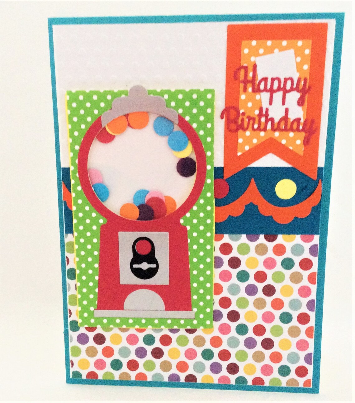 Happy Birthday Gumball Machine - Etsy