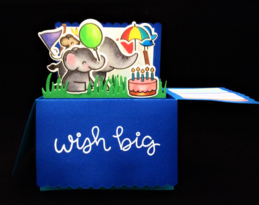 Happy Birthday Pop up Box - Etsy