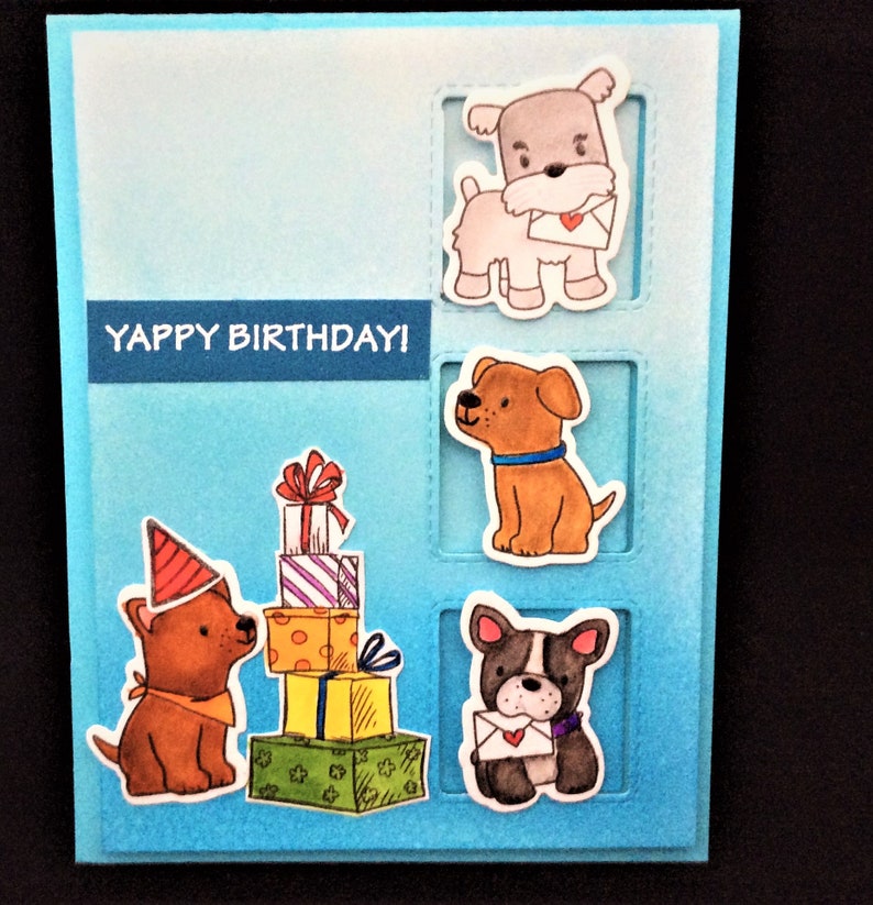 Cute Dogs Happy Birthday - Etsy