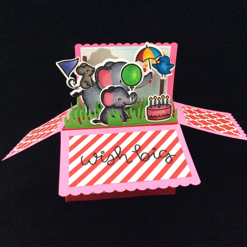 Happy Birthday Pop up Box - Etsy