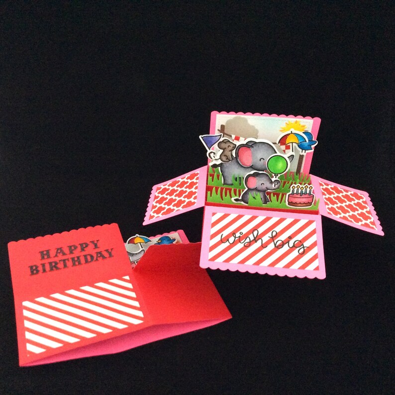 Happy Birthday Pop up Box - Etsy