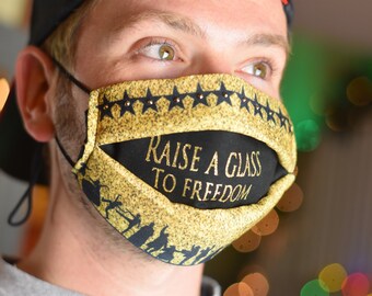 Hamilton Face Mask | Etsy
