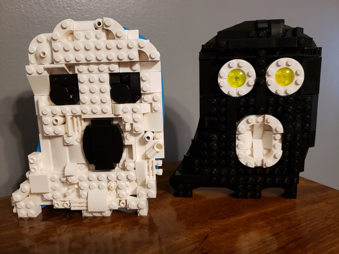 Ready to Ship 3D Printed LEGO® Brick Compatible Ghost | Halloween ...