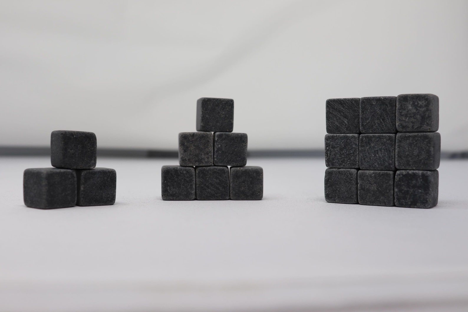 Whiskey Rocks Set of 9 with Velvet Pouch Whiskey Stones | Etsy