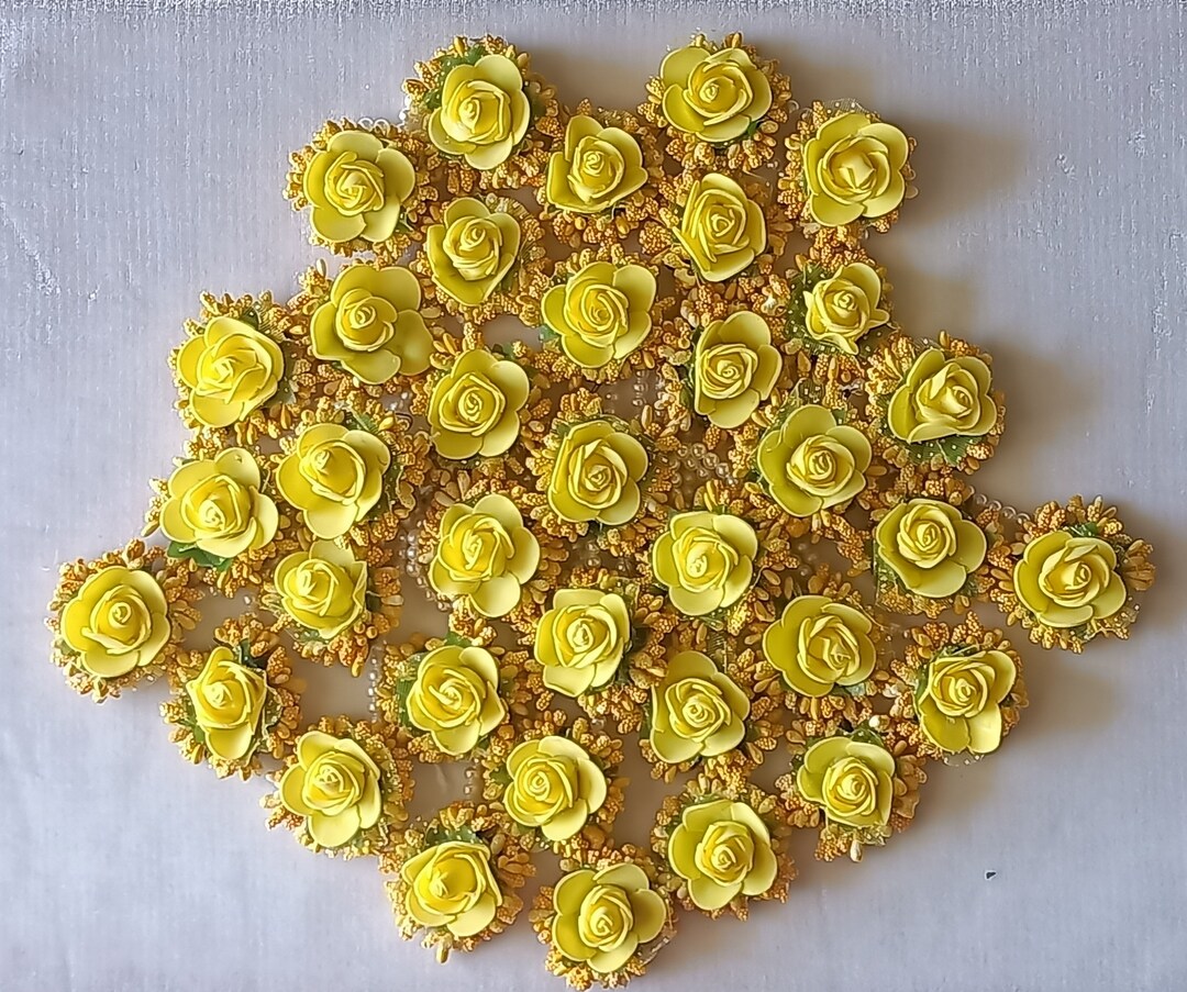 Maang Tikka for Girls & Women / Foam Flower Maang Tikka for - Etsy