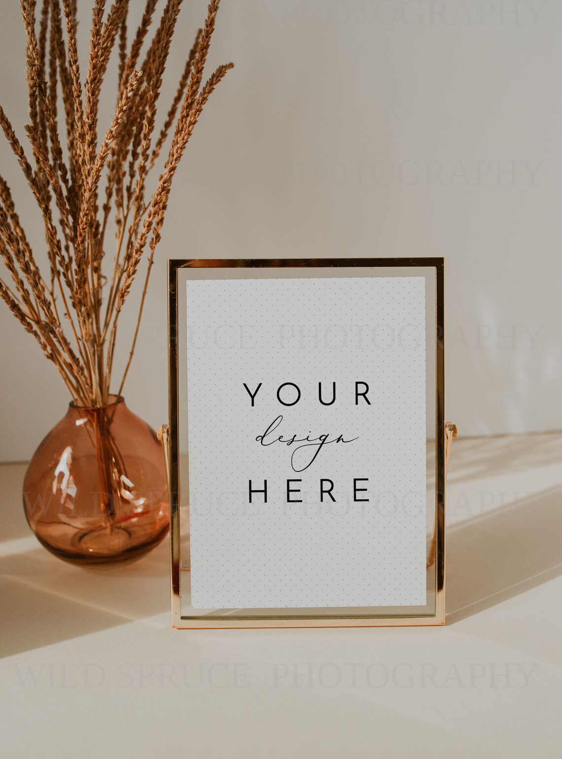 Boho 5x7 Sign Wedding Sign Mockup 5x7 Sign - Etsy