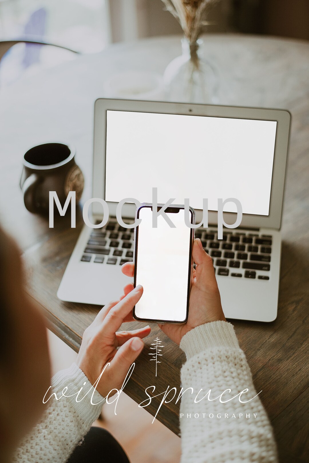 Computer Mockup, iPhone Mockup, Social Media Mockup, Screen Mockup ...