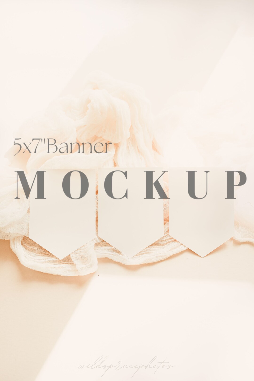 5x7" Banner Mockup, Banner Mockup, 5x7" Card Mockup, Card Mockup, 5x7 ...