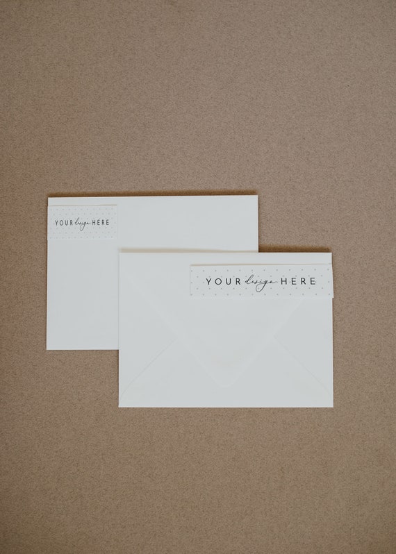 Return Address Label Mockup Address Label Mockup Envelope | Etsy
