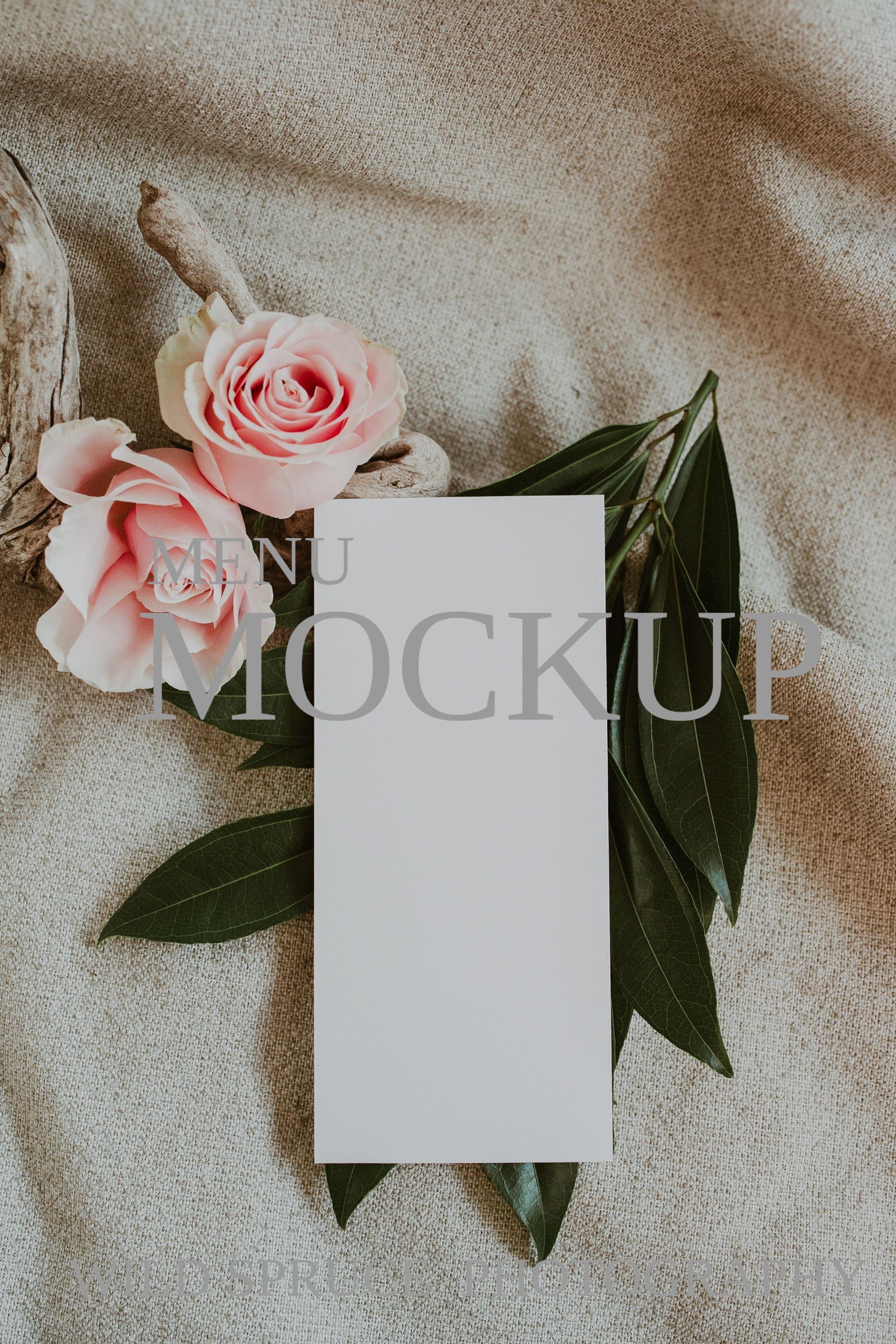 Wedding Menu Mockup Menu Mockup Wedding Program Mockup - Etsy