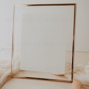 8x10 Wedding Sign Mockup, Modern Minimalist Frame (digital Download) - Etsy