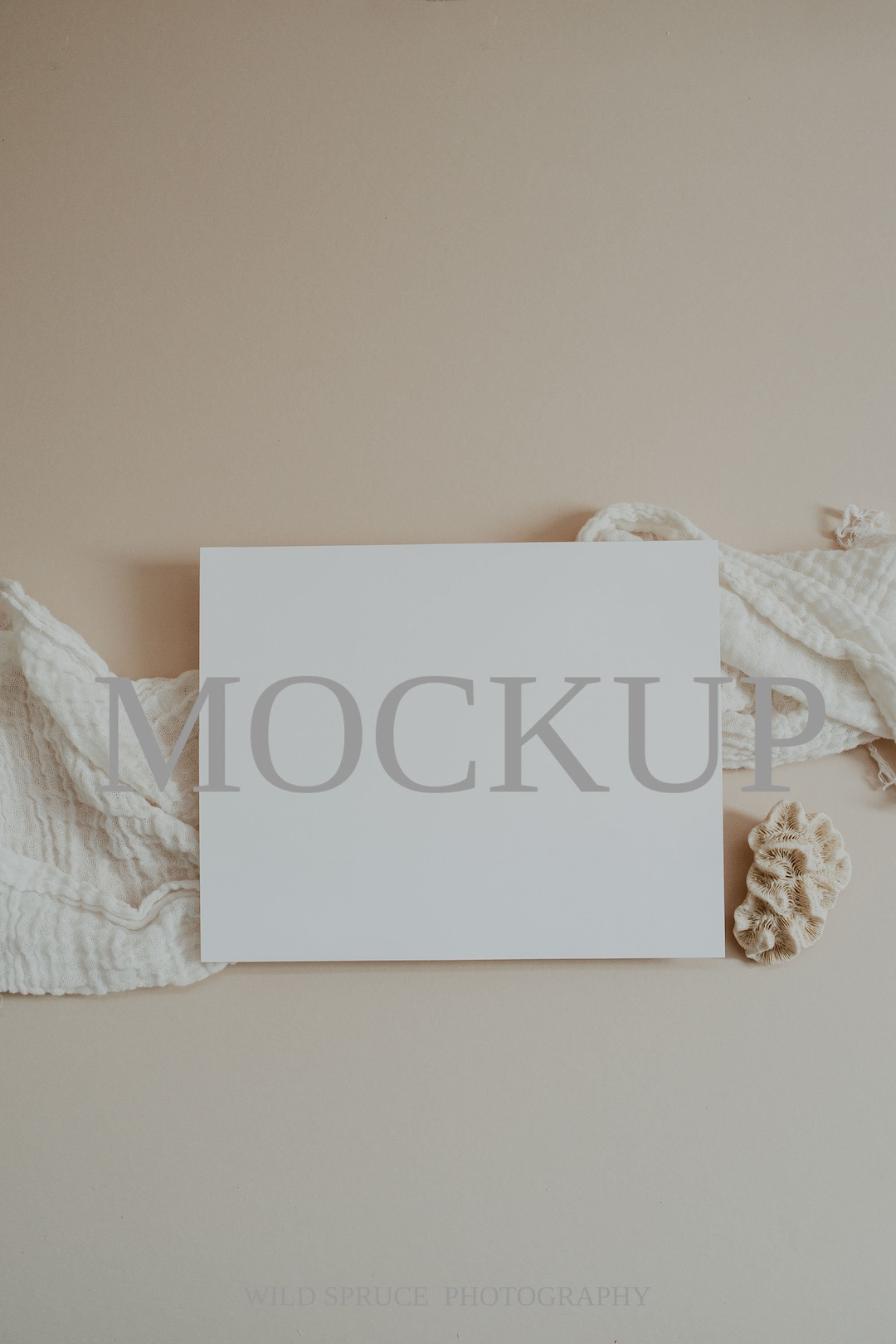 10x8" Poster Mockup, Wedding Stationery Mockup (JPG & PSD) - Etsy